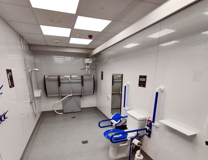 Newly installed RISE Changing Places facilities - Your Trust
